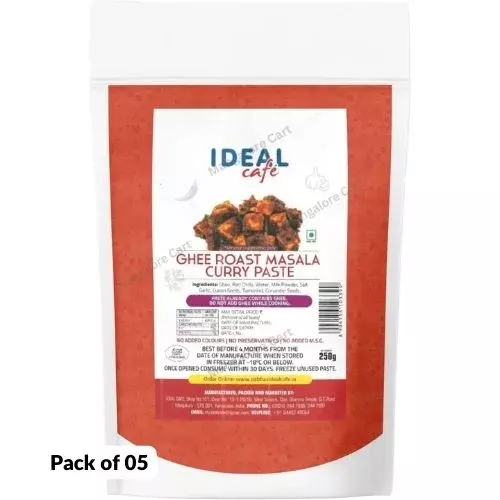 Ideal Cafe Ghee Roast Masala Paste – Authentic Mangalorean Curry Flavor