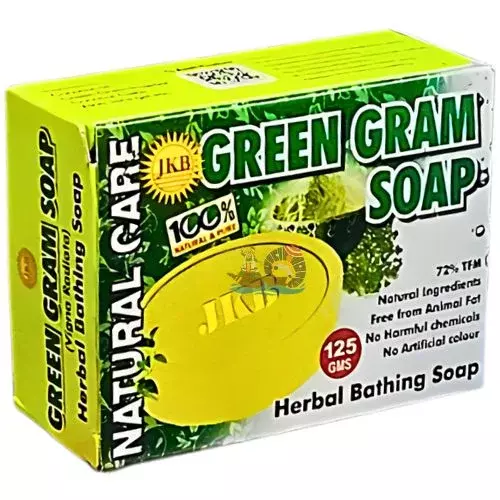 JKB Green Gram Soap – Natural Glow and Gentle Care