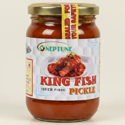 Neptune King Seer Fish Pickle - 300g | Authentic Mangalorean Flavor