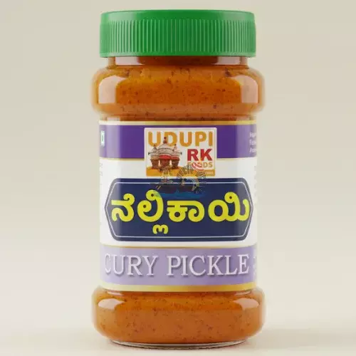 Udupi RK Foods Gooseberry Pickle | Traditional Nellikayi Pickle