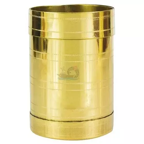 Pavu and Seru | Brass Rice Measuring Pot Padi Uzhakku | Changazhi ...